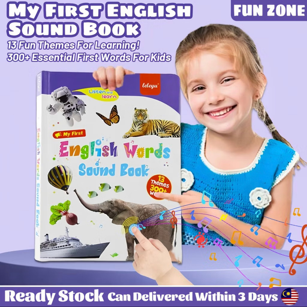 🔥Children's Day gifts🔥 English Learning Book for Kids 2-12 Tahun | Buku ...