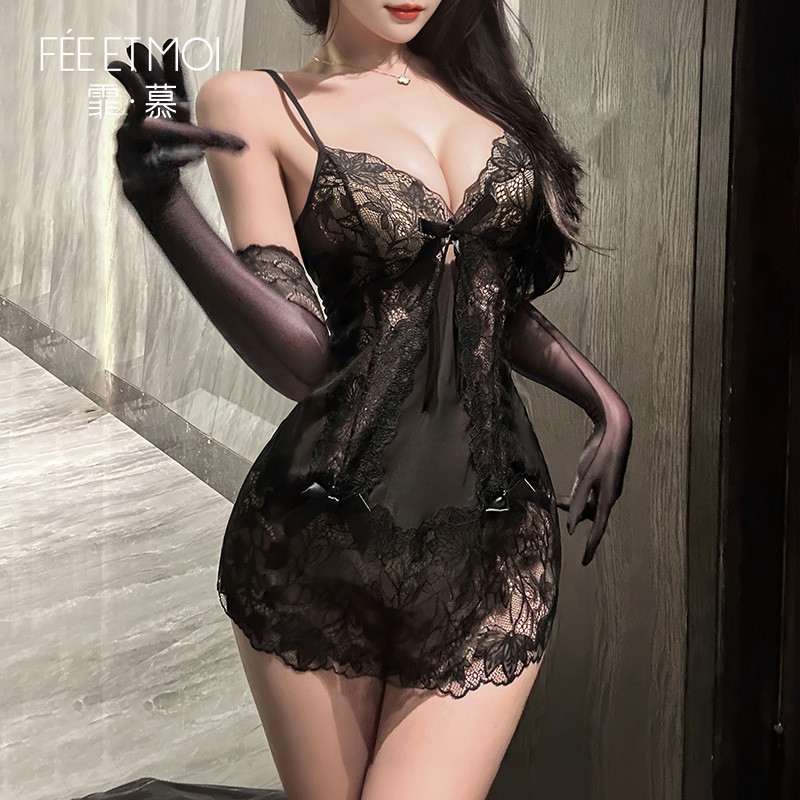 Fei Mu Sexy Trobe Underwear Lace Passion Pajamas Temptation Wear Female Uniform Bed Shame ...