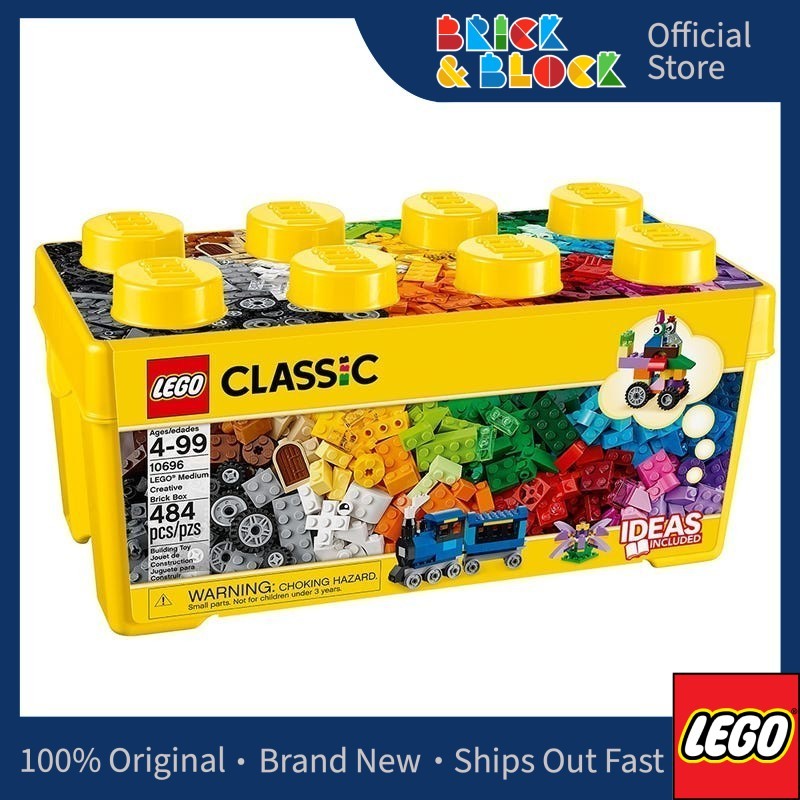 LEGO 10696 LEGO Medium Creative Brick Box | LEGO Classic | Kotak Binaan ...
