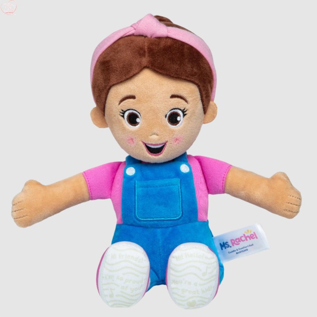 Ms Rachel Plush Doll Toys Speaking Doll Interactive Huggable Plush Toy ...
