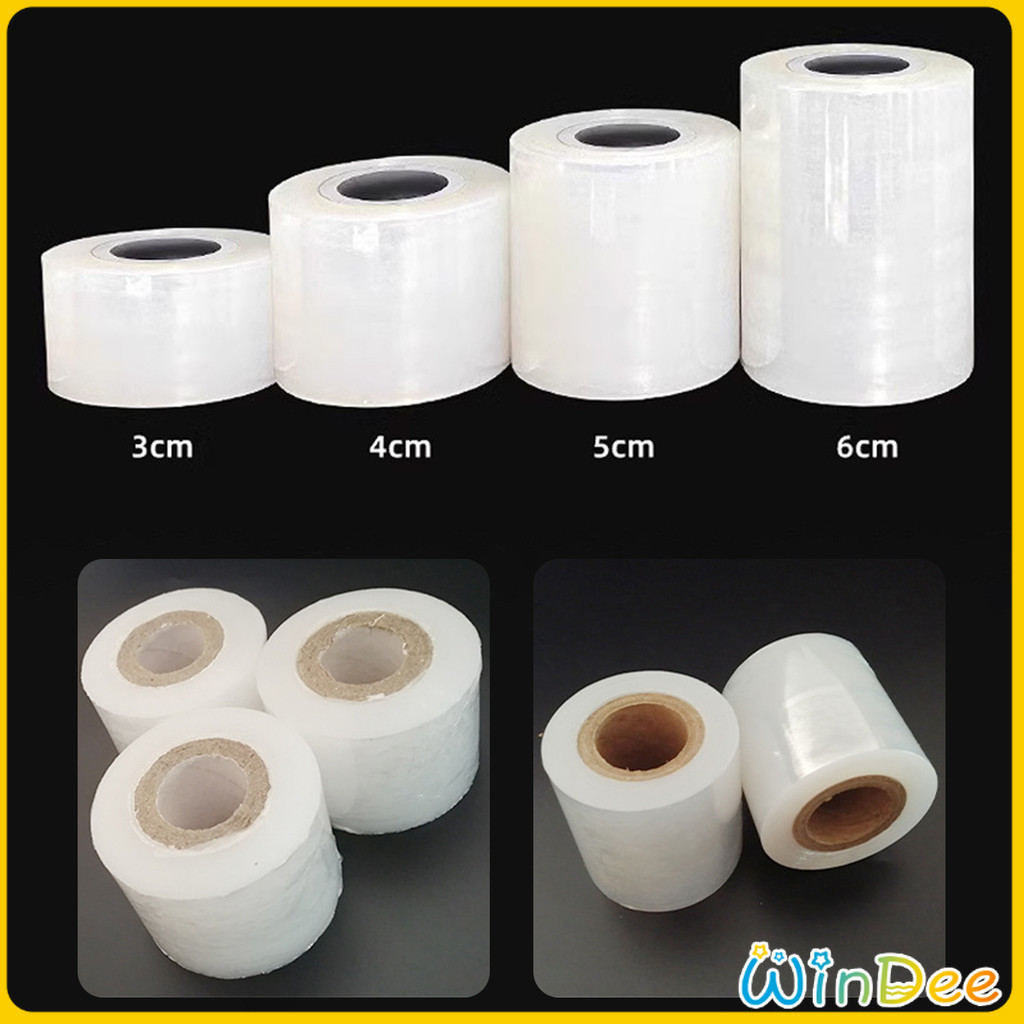 WinDee Plastic Packaged PE Stretch Film Cling Wrap Wide 3cm 4cm 5cm ...