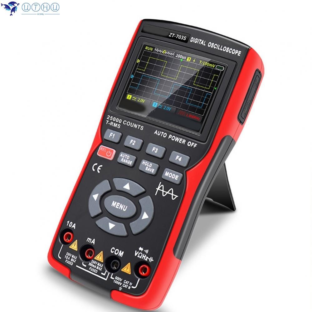 Multi Function 3 in 1 Handheld Oscilloscope with Digital Multimeter ...