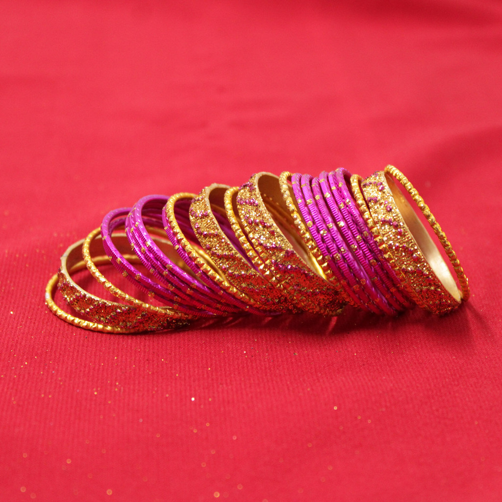 Colorful Alloy Metal Bangle Set For Kids | Bollywood Style Fancy ...