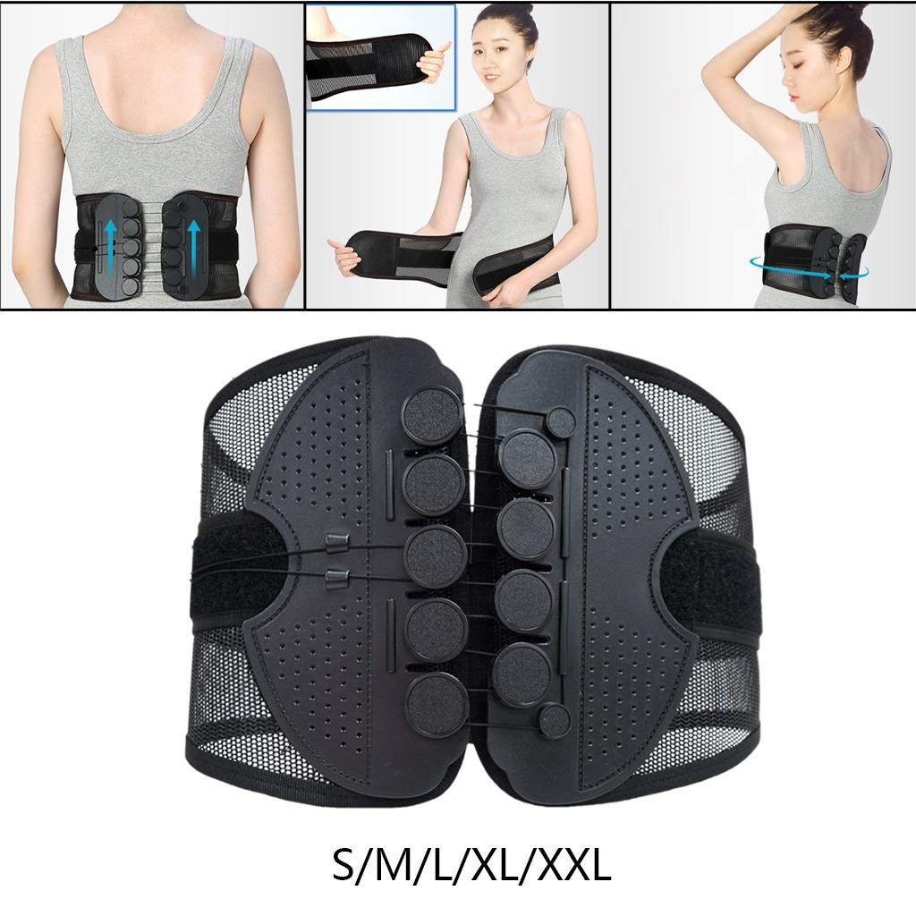 Back Support Belt Adjustable Lower Back Brace Lumbar Support for ...