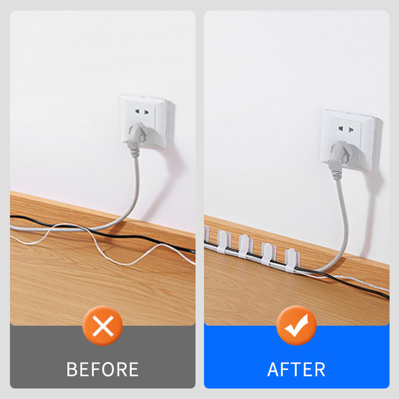 Reusable Cable Ties Fastening Wire Organizer Cord Rope Holder Self ...