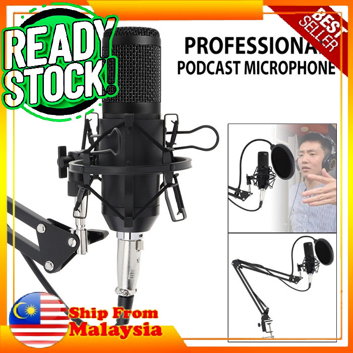 Professional Sound Studio Recording Condenser XLR Computer Microphone ...