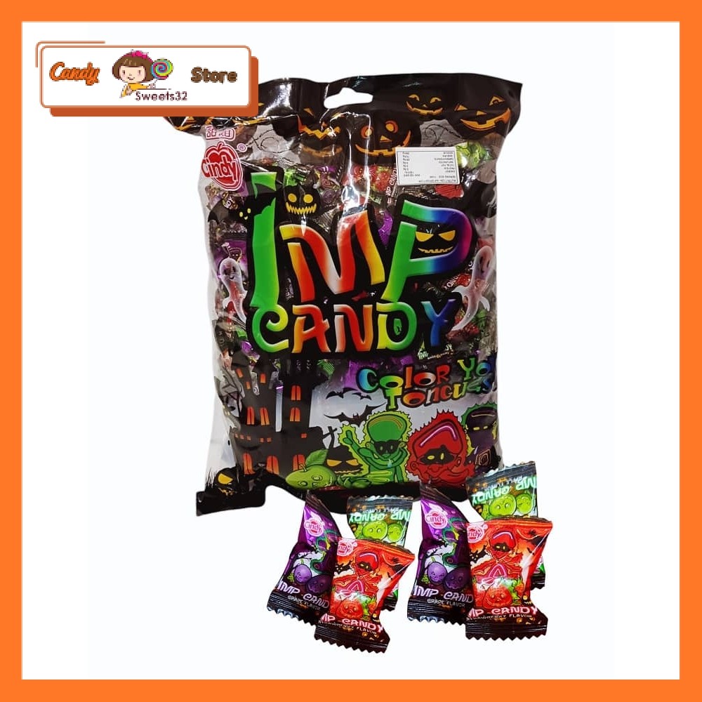 CINDY 300pcs IMP Candy Colour Your Tongues Monster Mix Fruit Candy ...