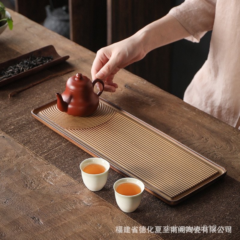 Dead Mountain Water Tea Tray Modern Minimalist Ceramic Dry Brew Table ...