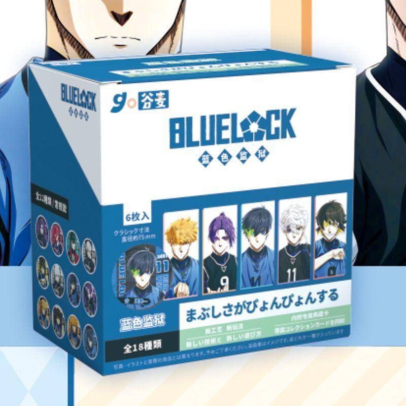 Blue Lock Blind Box Badge - 75MM Pin with Card Itabag Accessory | 18 ...