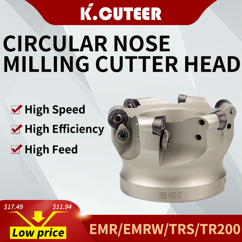 EMR 5R50/EMRW 6R50/TRS 6R50/TR200 5R50 4T Face Milling Cutter Holder ...