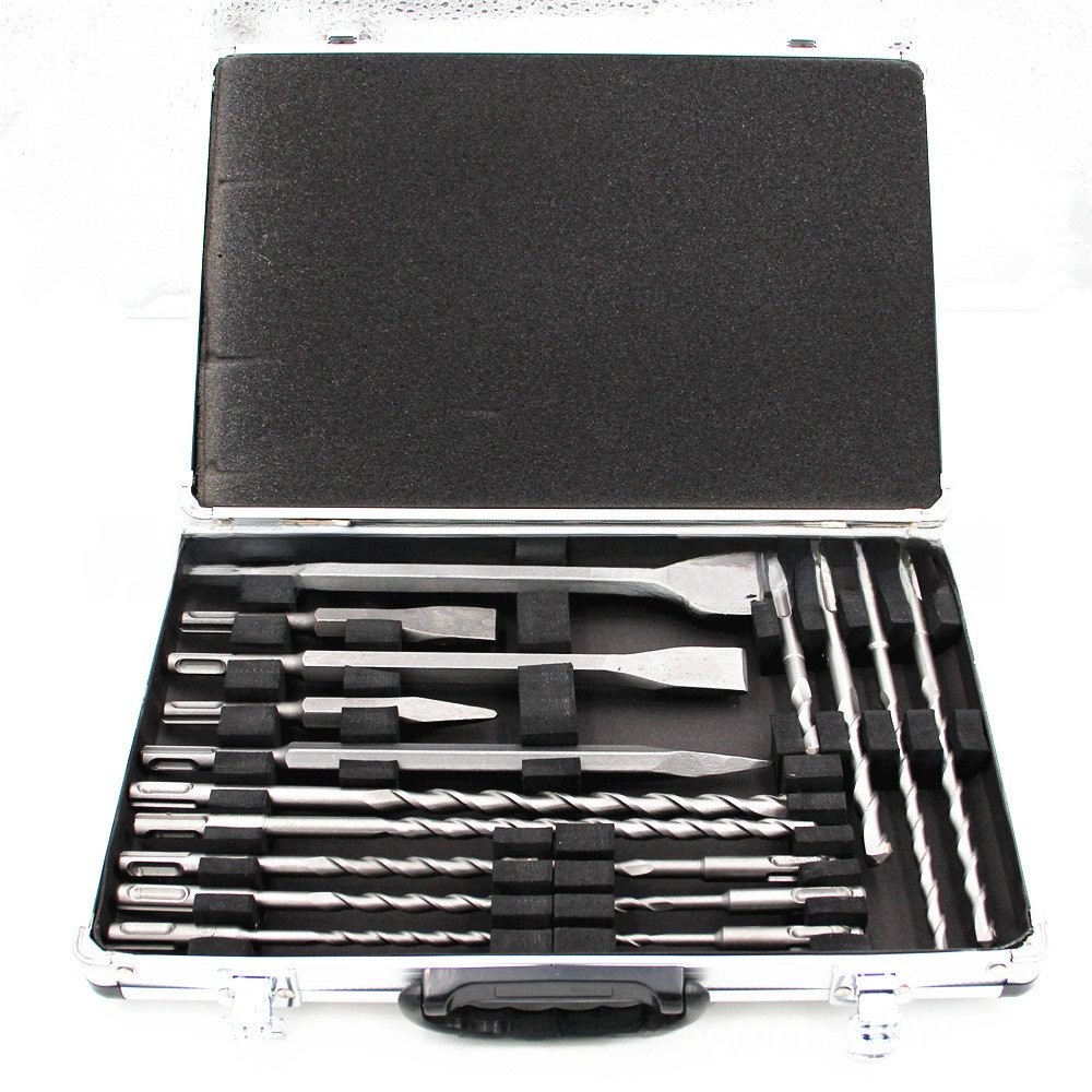 Pihak kilang rentas sempadan 17pcs gerudi tukul elektrik pahat tajam ...