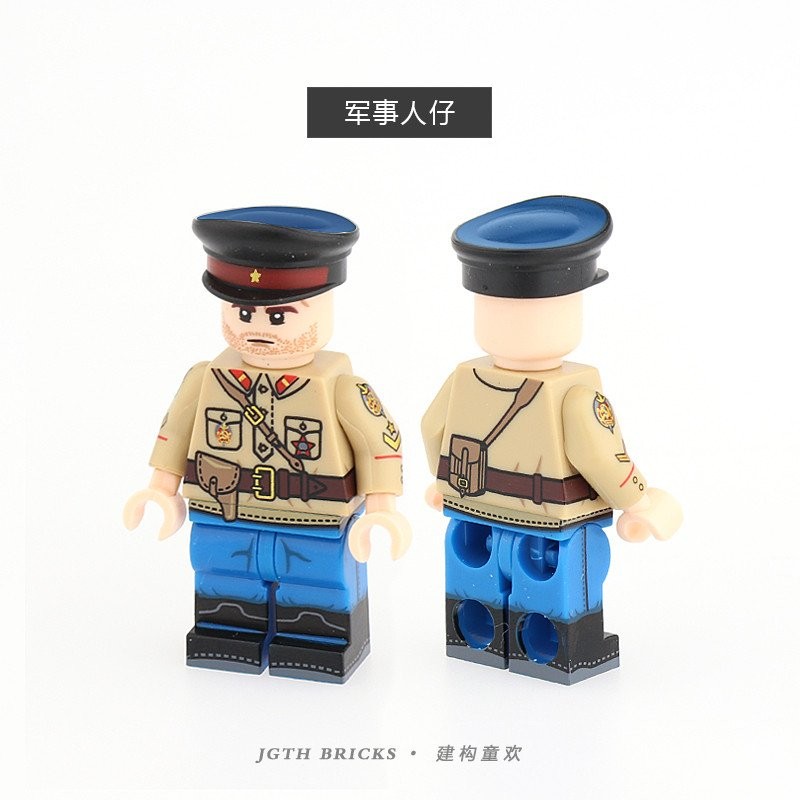Small Particle Building Blocks Desu Soldier Minifigure Weapon Assembly ...