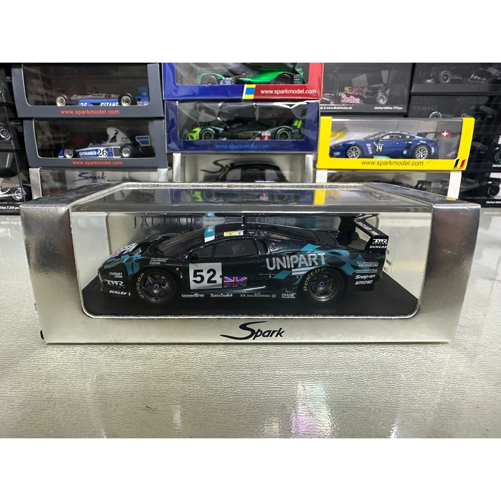 [Ready Stock] Spark 1/43 Jaguar Jaguar XJ220 1993 Racing Car Model ...