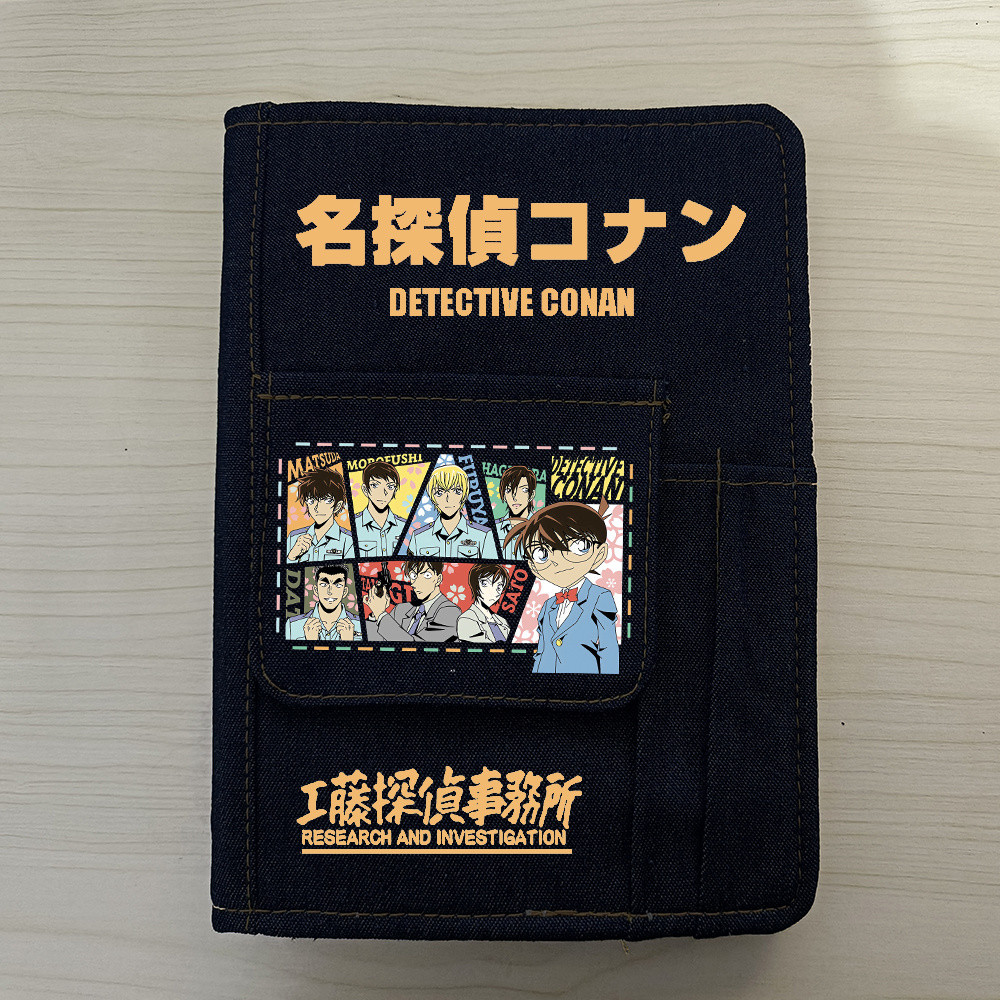 Japanese Anime Conan Detective Retro Boy Notebook Diary Cute Portable ...