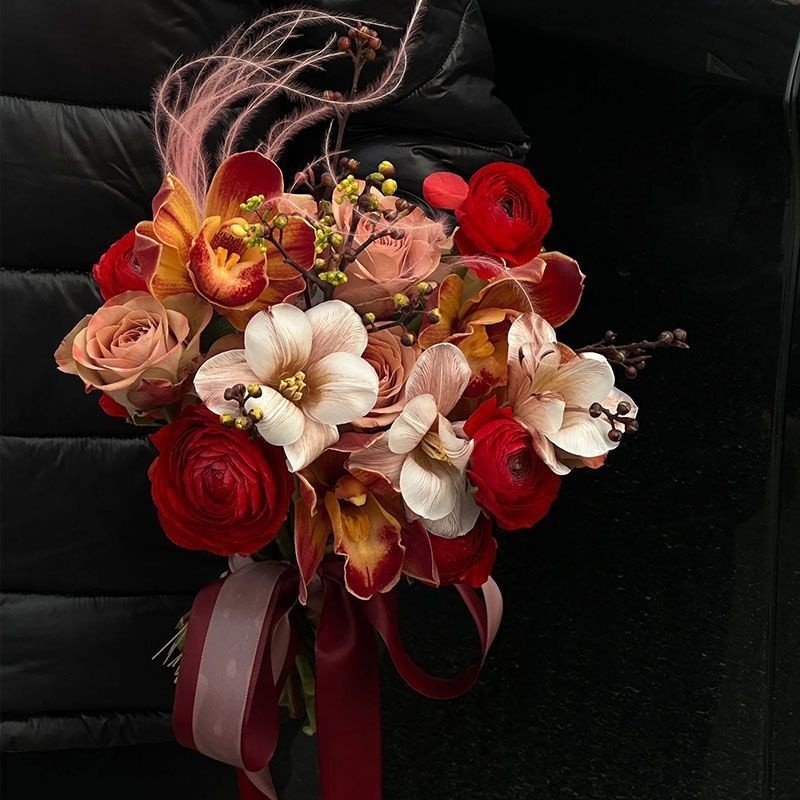 ️ 2025 perkahwinan Bunga wanita bunga tangan pengantin hand ...