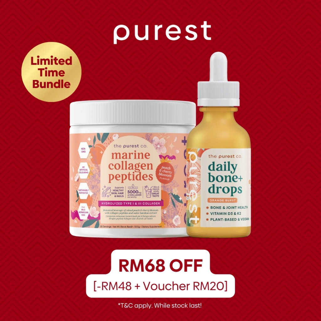 [LIMITED TIME BUNDLE] Collagen Enhancement & Bone Support: Marine ...