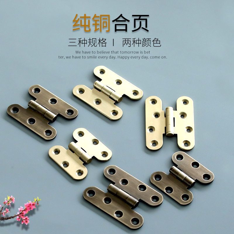 New Chinese Style Pure Copper Hinge Antique Furniture Bookcase Cabinet ...