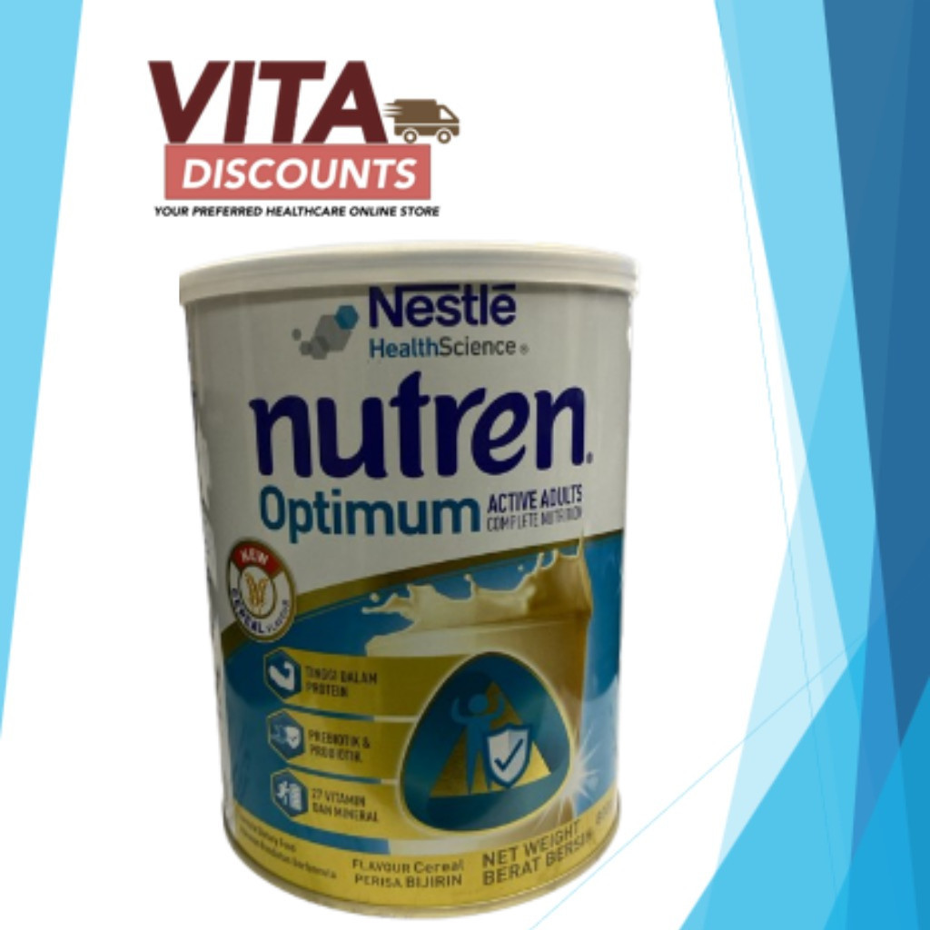 [JENIS CEREAL] NUTREN OPTIMUM COMPLETE NUTRITION CEREAL POWDER 800G ...