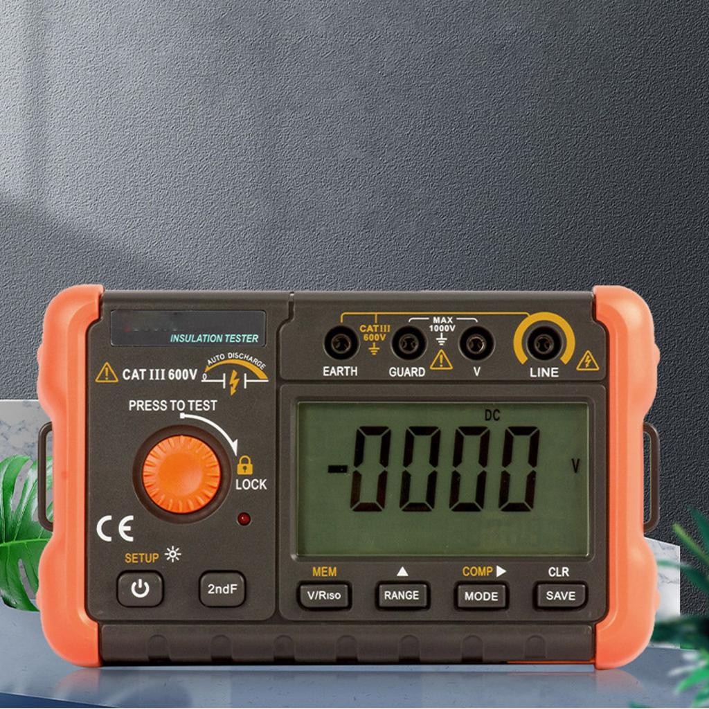 Soxii Multifunctional Insulation Tester Megohmmeter Digital Display ...