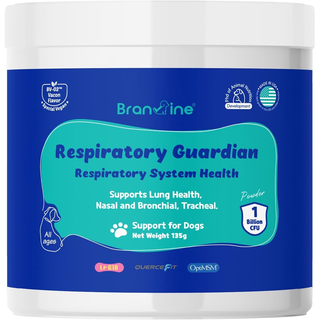 Dog Breathing Guard-Support Lung Health, Nose, Bronchial Trachea and ...