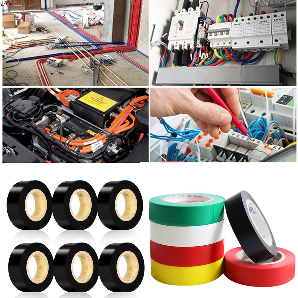Black PVC Electrical Tape Industrial Grade PVC Electrical Insulating ...