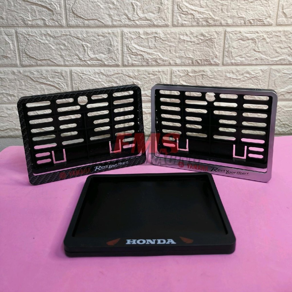 Universal Motorcycle Plate Holder Motosikal FREE PAPAN Plate Yamaha ...