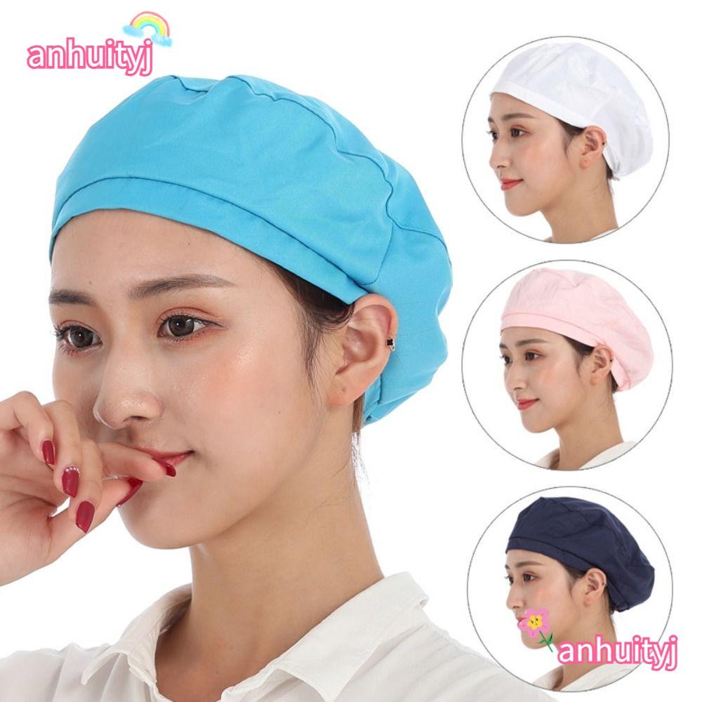 LANJ Work Hat, Breathable Smoke-proof Dust Chef Hat, Chic Work Wear ...