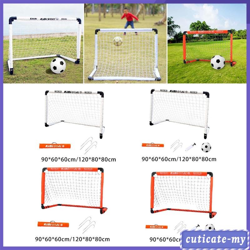 [CUTICATEMY] Soccer Goals Portable Soccer Nets Set Easy to Disassemble ...