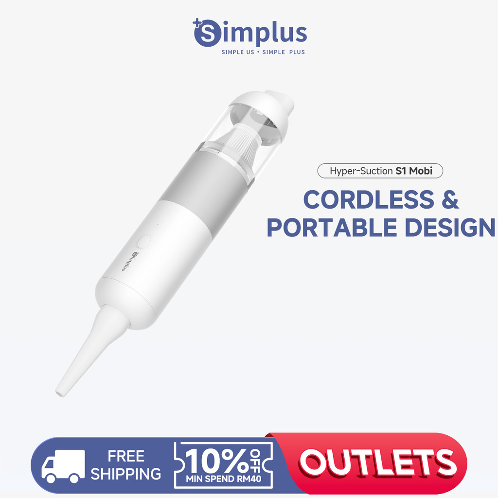 Simplus Portable Type-C Charging 7000pa Handheld Vacuum Cleaner (330g ...