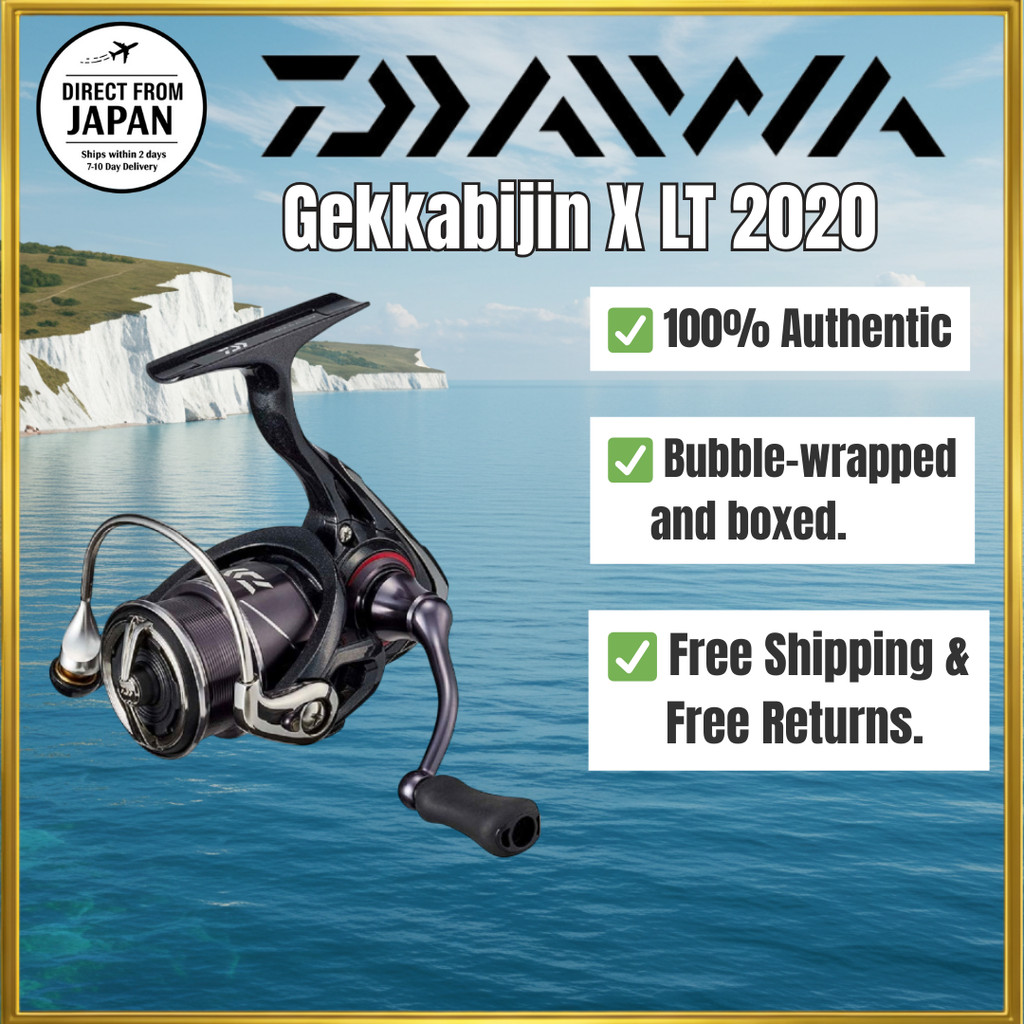 DAIWA Spinning Reel Gekkabijin X LT 1000S 2000S 2020 Model | Shopee Malaysia