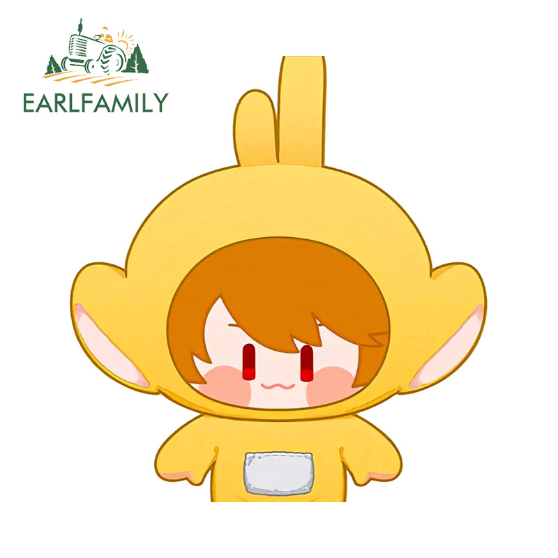 EARLFAMILY Teletubbies X Tear of Themis Car Stickers Funny Motorcycle ...