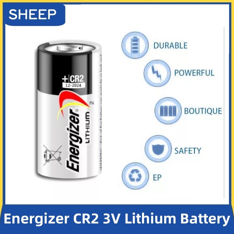 Energizer CR2 3V Lithium Battery Camera Range Finder Battery | Shopee ...