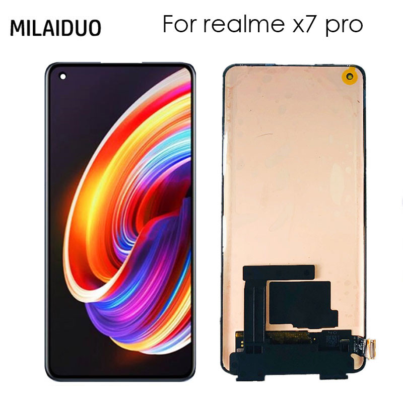 Original AMOLED /TFT LCD For OPPO Realme X7 Pro RMX2121, RMX2111 LCD ...