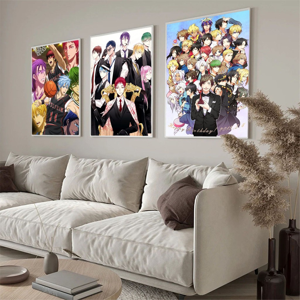 Poster Tempel Dinding DIY Kualiti HD Gaya Retro untuk Hiasan Rumah ...