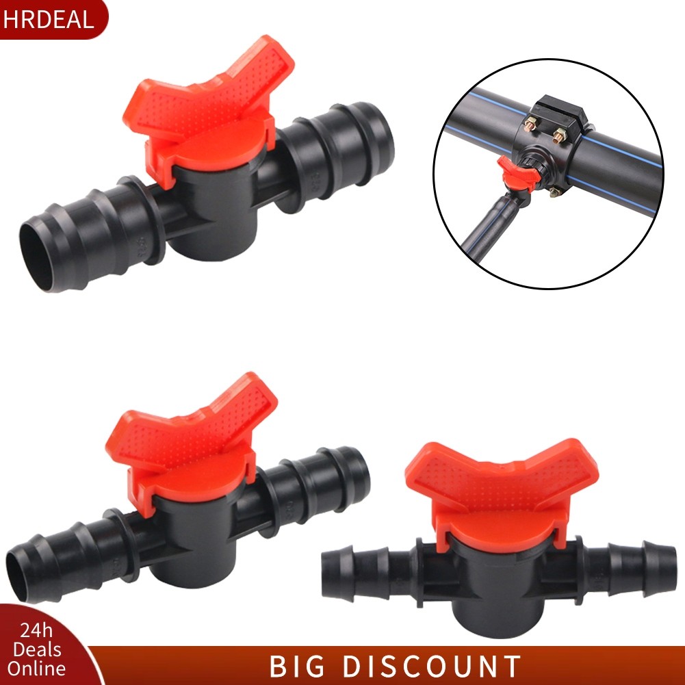 Shut-off Valve Ball Valve Connector Plug PE Pipe PN4 Drip Hose 16 20 25 ...