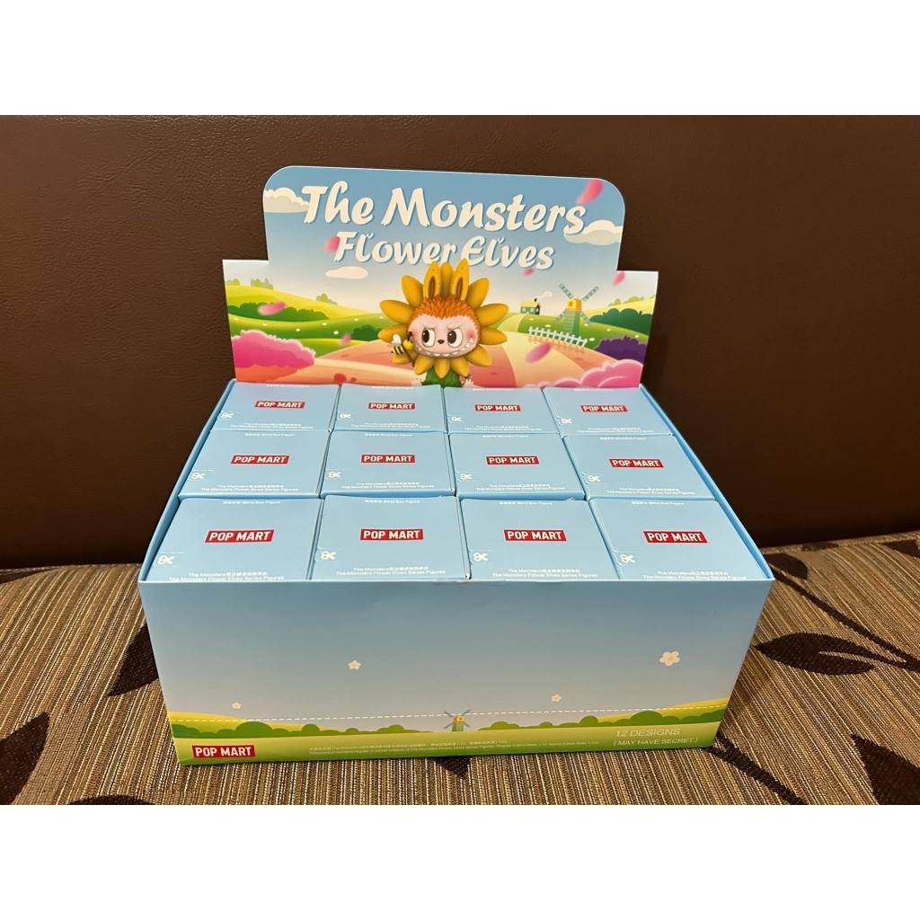 Labubu Flower Elves Figure Collectible Blind Box from Japan | Shopee ...