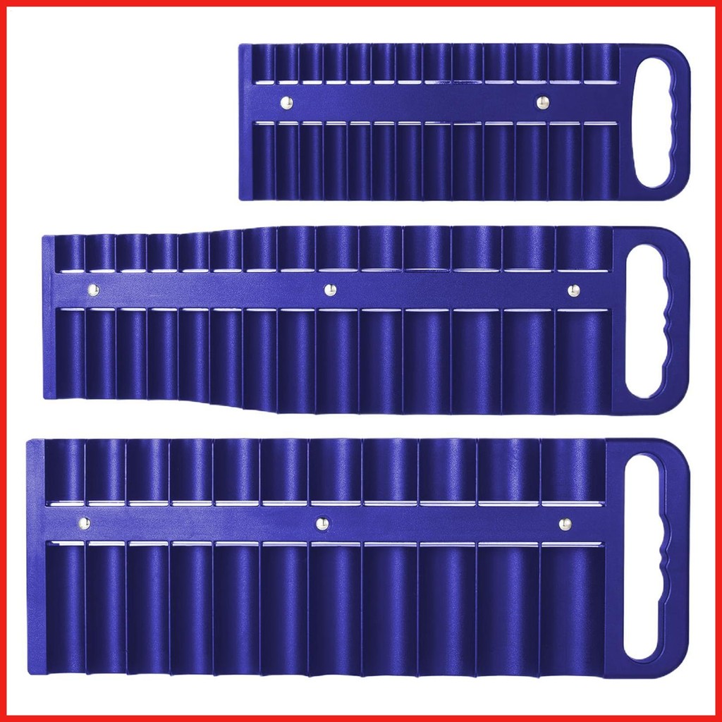 Magnetic Socket Set Magnetic Tool Organizer 3 Pieces Socket Holder ...