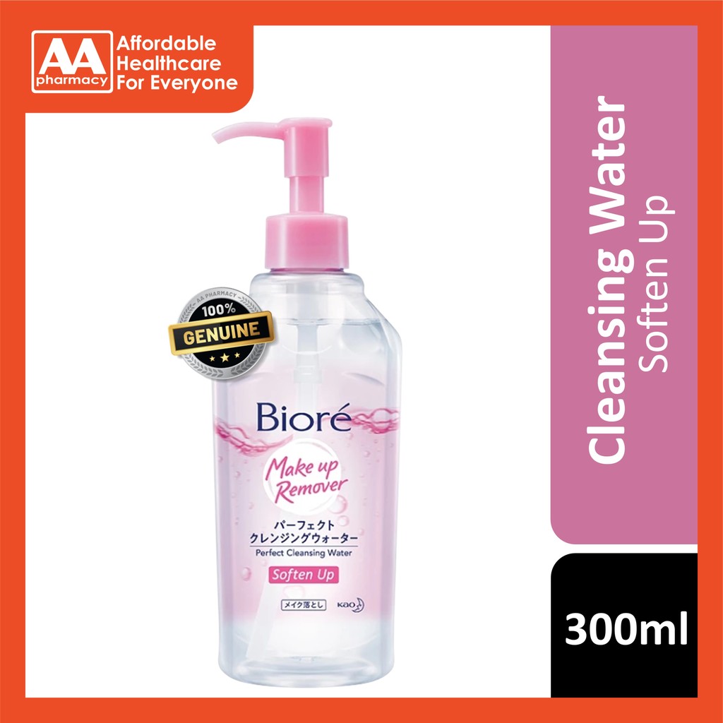 Biore Perfect Cleansing Water with Brightening Micellar - Soften Up 300mL | Shopee Malaysia