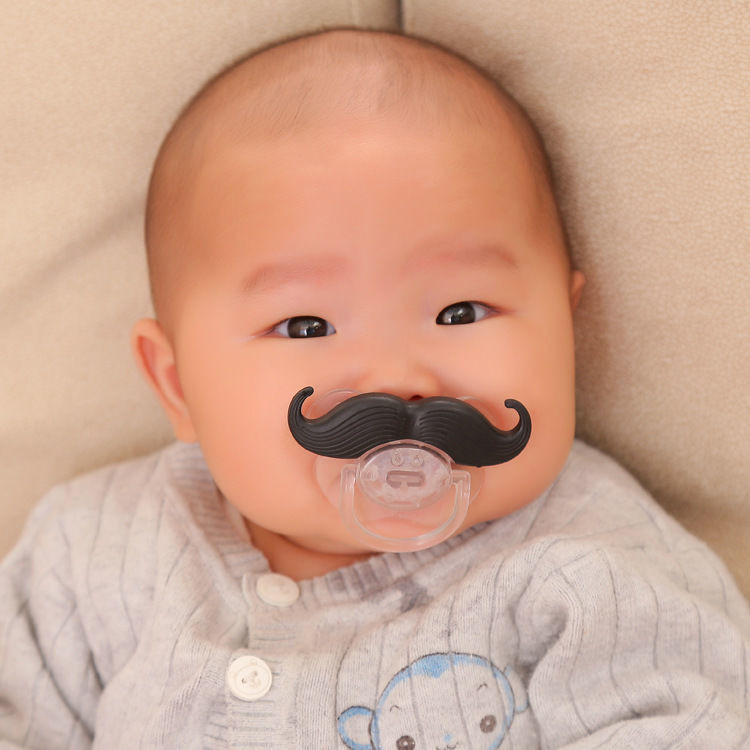 Funny Baby Pacifier Unique Newborn Baby Funny Cute Teeth Rabbit Teeth ...