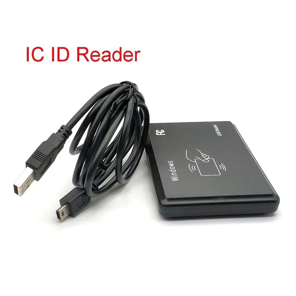 125KHz 13.56MHz RFID Reader USB Proximity Sensor Smart Card Reader No ...