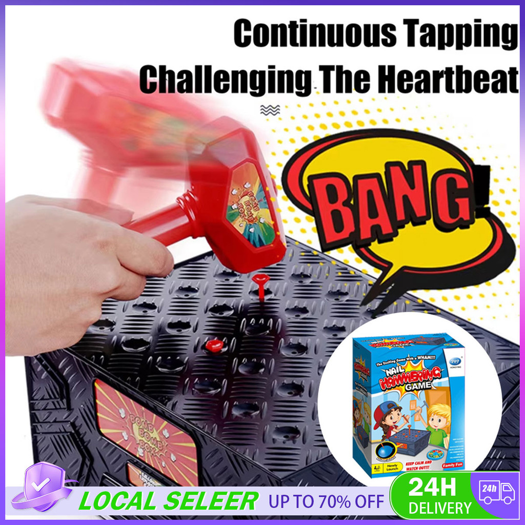 Multiplayer Party Games blasting Box Knock Box For Boys Girls Teens Kids Table Games Parent ...