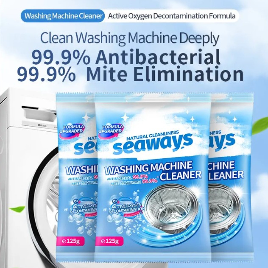 [125g] Seaways Washing Machine Cleaner Antibacterial Washing Machine ...