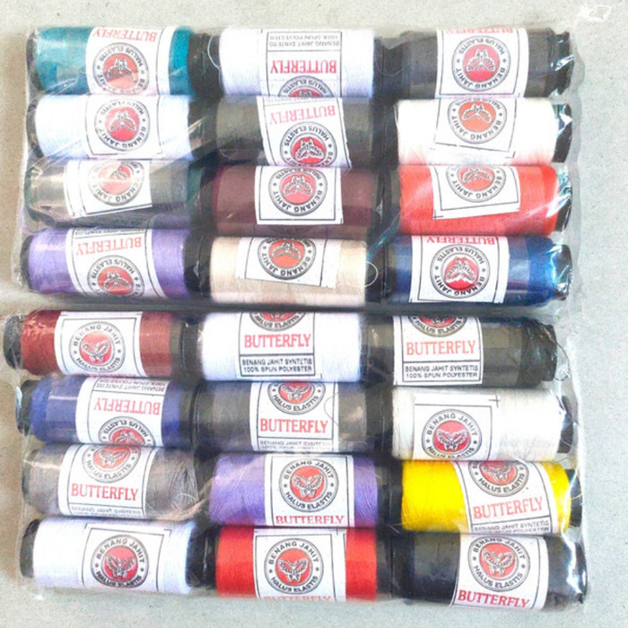 Butterfly Sewing Thread - Butterfly Hand Sewing Thread | Shopee Malaysia