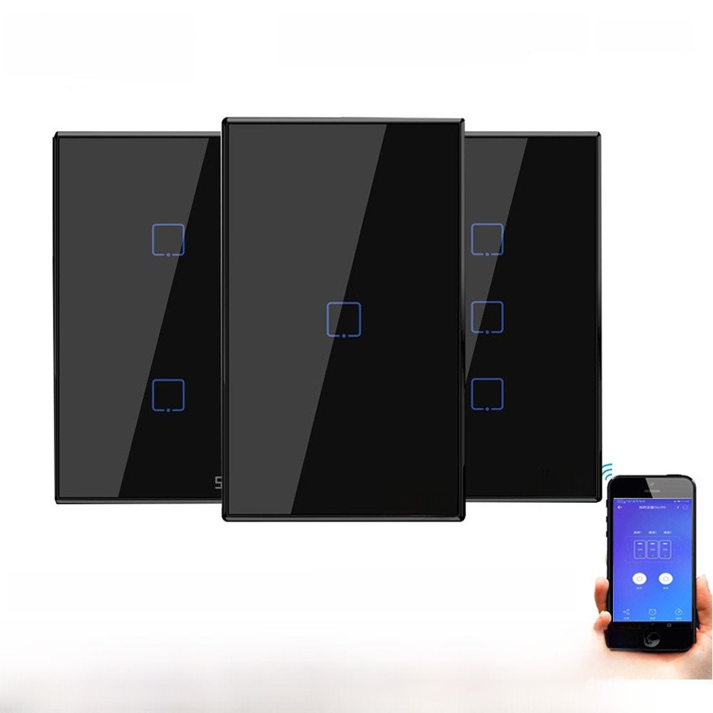 SONOFF T3US pintar WiFi suis dinding panel menyentuh standard AS ...