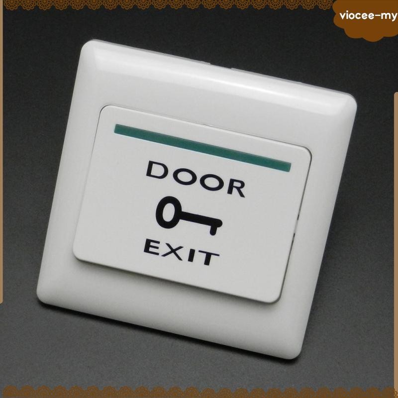 [VioceeMY] Lovoski Door Exit Push Button Electronic Door Release Open ...