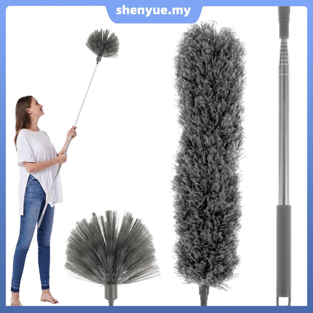 Cobweb Duster with 83.9 Inch Extension Pole Replaceable Ceiling Duster ...
