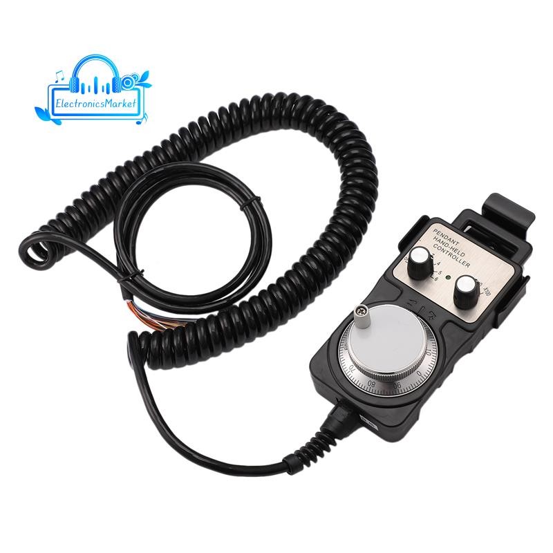 CNC MPG Pendant Handwheel for FANUC System 5V Manual Pulse Generator ...