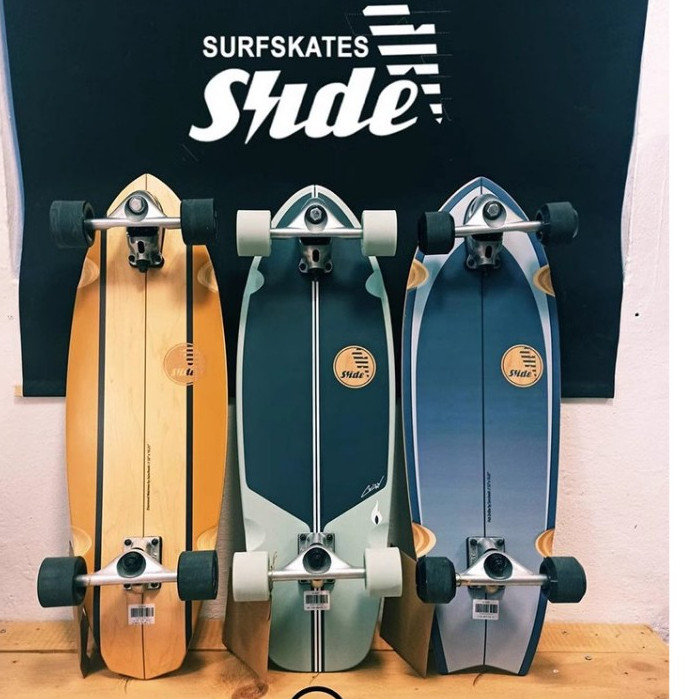 SLIDE SURF SKATEBOARD SURF SKATE SPAIN BRAND PRO SPRING TRUCK S7 ...