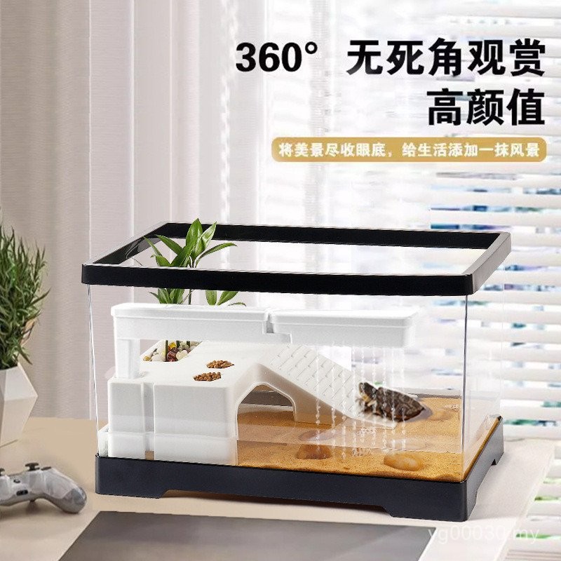 Ecological Living Room Turtle Breeding Climbing Tank Landscaping Tank ...