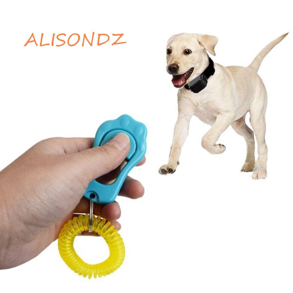 ALISONDZ Pet Tranining Clickers, Paw Shape Cute Paw Shape Dog Clicker ...